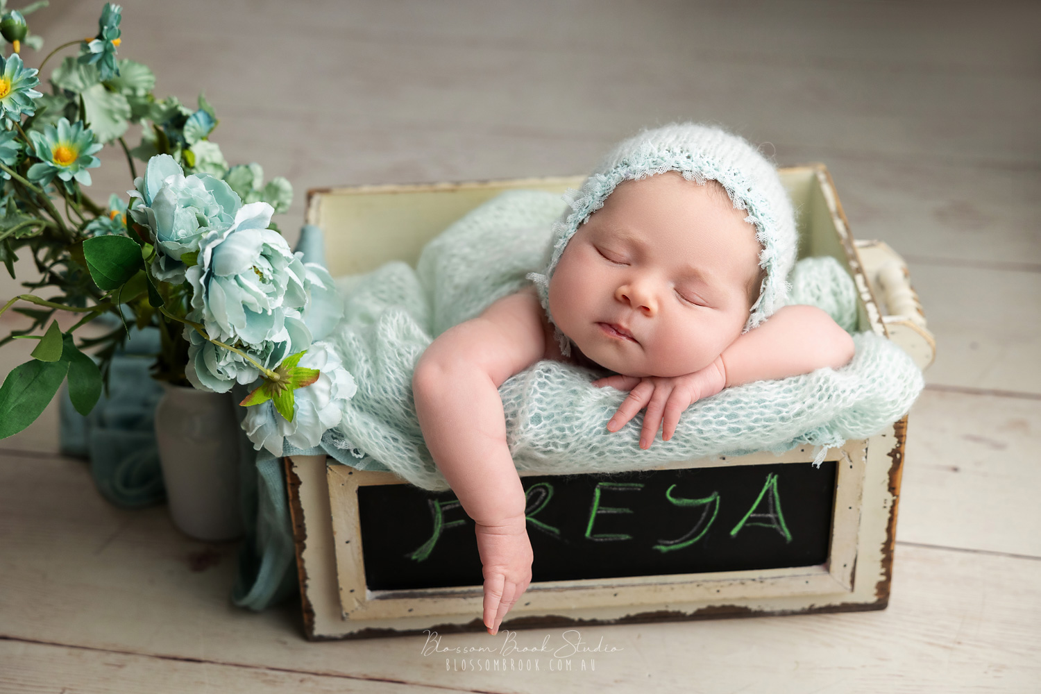 Newborn studio | Freya | Blossom Brook Studio